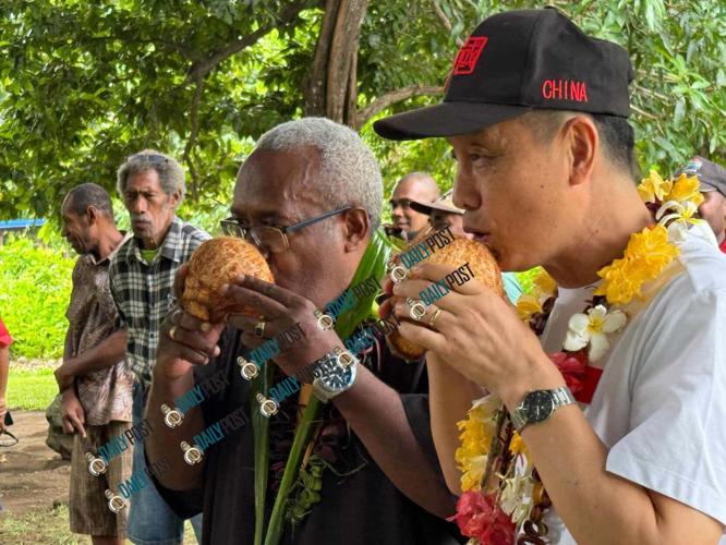 West Ambae village builds link with China | News | dailypost.vu