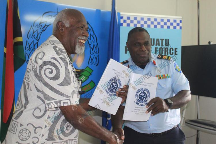 VPF launches new Police Structure | News | dailypost.vu