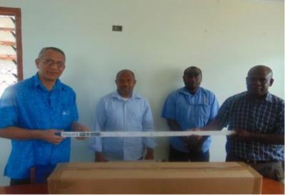 State Office switches to energy efficient light bulbs | News | dailypost.vu