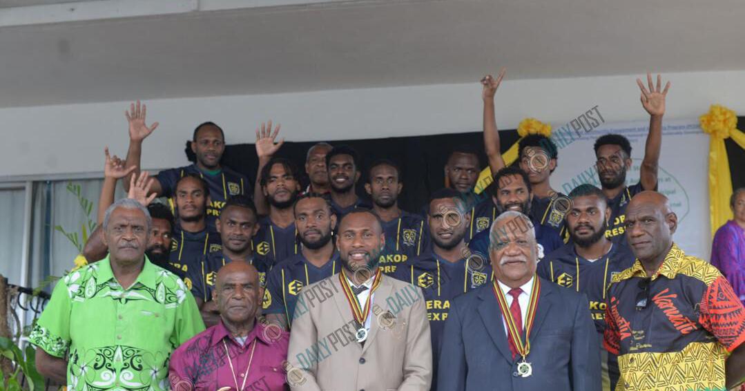 Highlights of Kaltack's Presidential Award | Sports | dailypost.vu