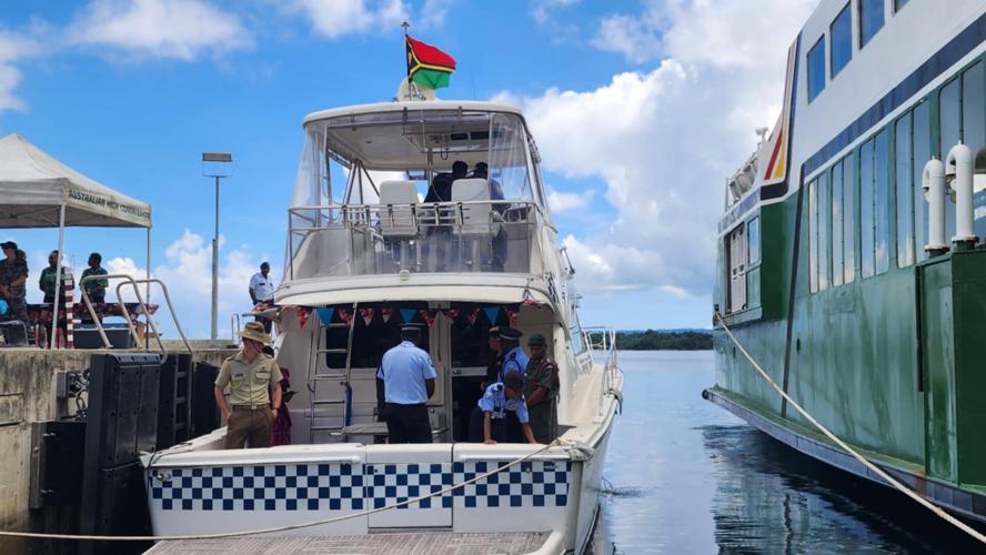 Vanuatu Police Receive New Patrol Boat | News | dailypost.vu