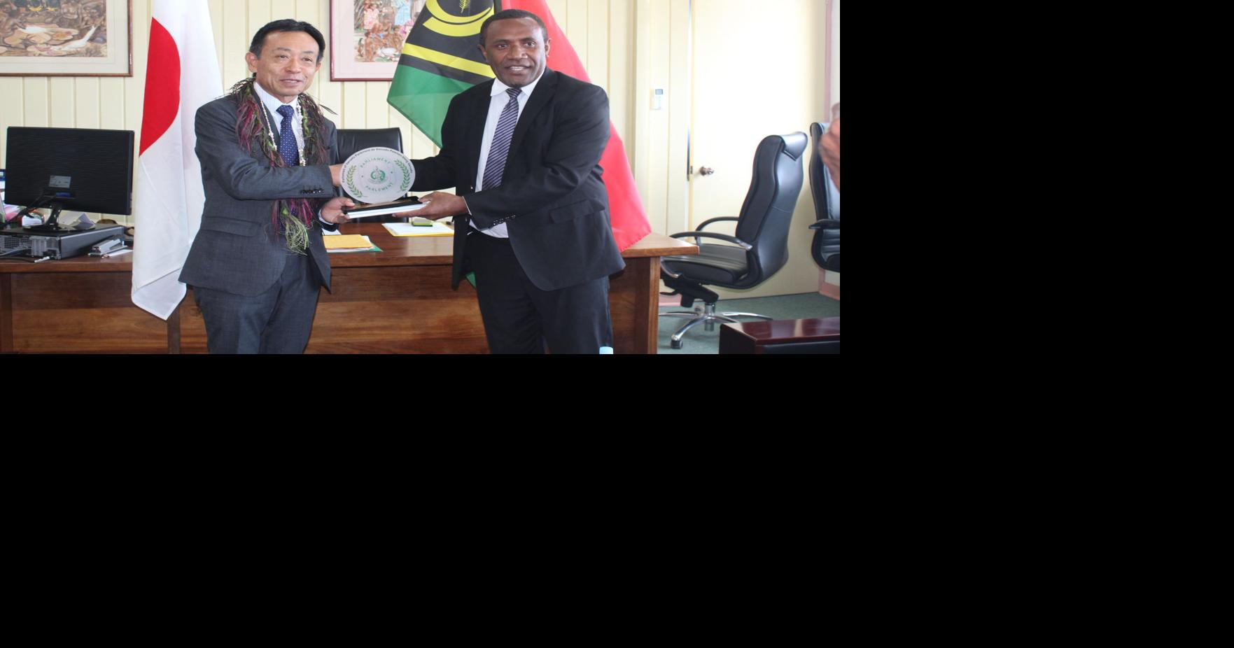 Vanuatu and Japan’s Parliament must promote relations: Ambassador Chiba ...