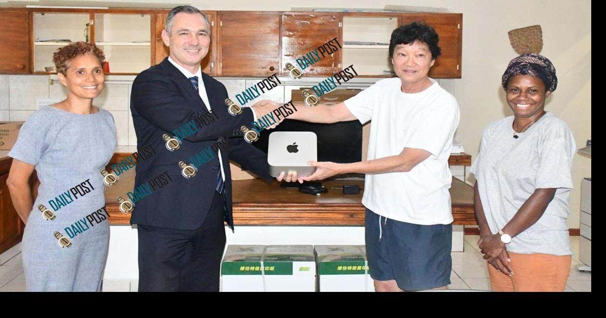 UK and BBC donate high-tech equipment to Daily Post | News | dailypost.vu