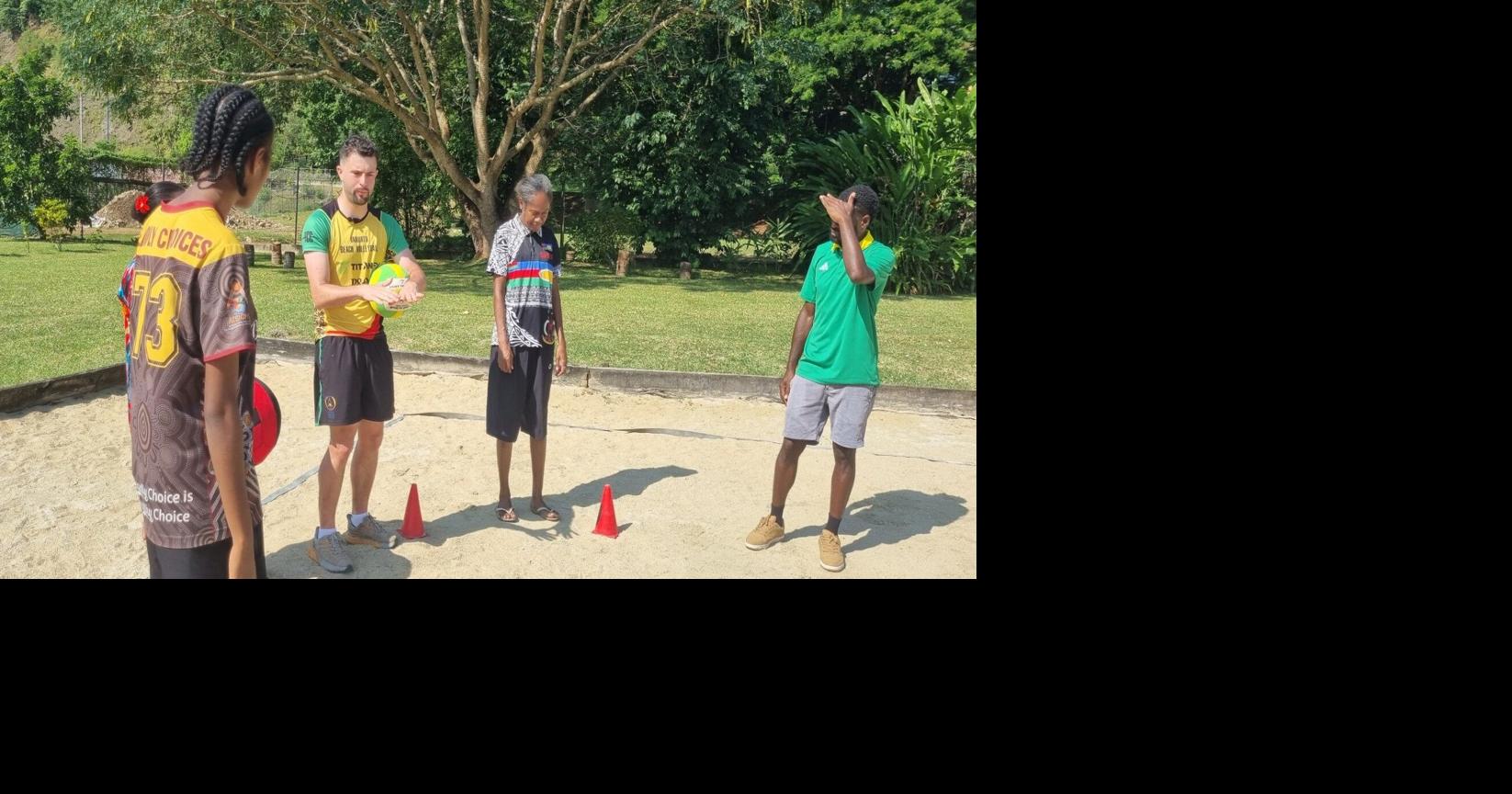 International expert promotes inclusive volleyball during visit | News ...