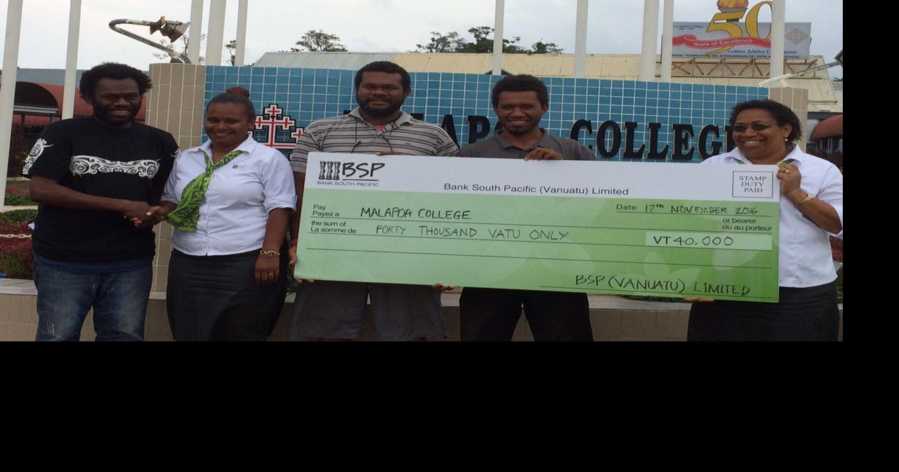 BSP Supports Malapoa College Graduation Day 2016 | News | dailypost.vu