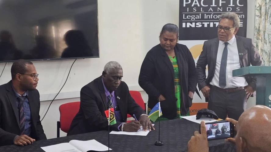 Solomon Islands and USP School of Law unite for enhanced legal access ...