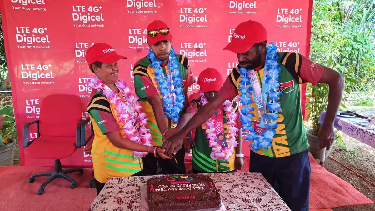 Digicel celebrates Team Vanuatu’s Super Performance at the World Games ...