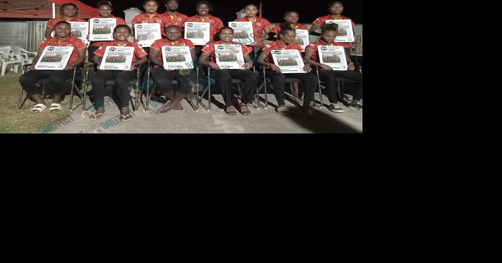 First Lady Congratulates Women’s Cricket Team | Sports | dailypost.vu
