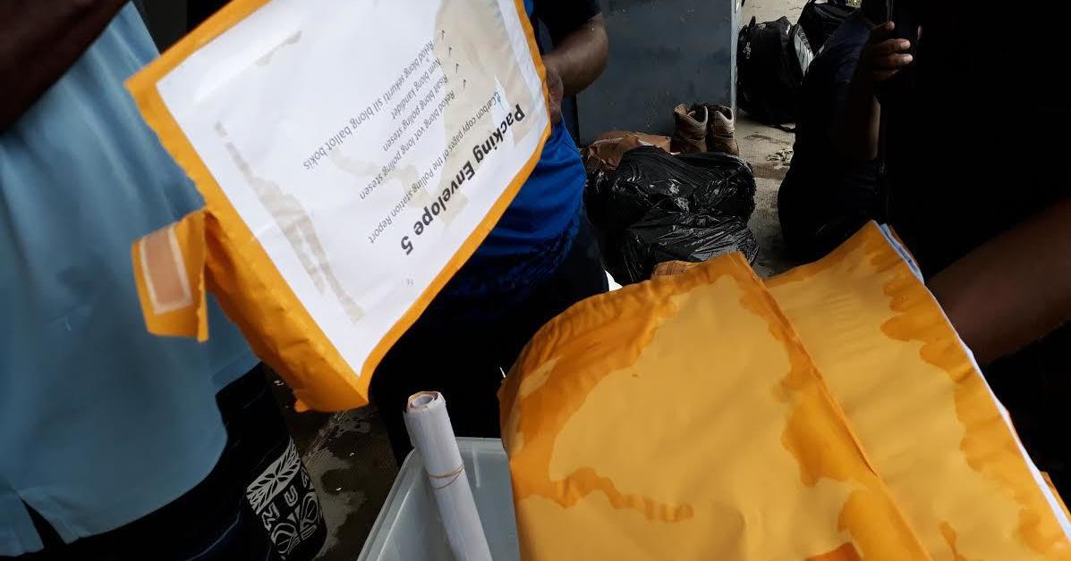 Damaged Ballot Boxes Replaced | News | dailypost.vu