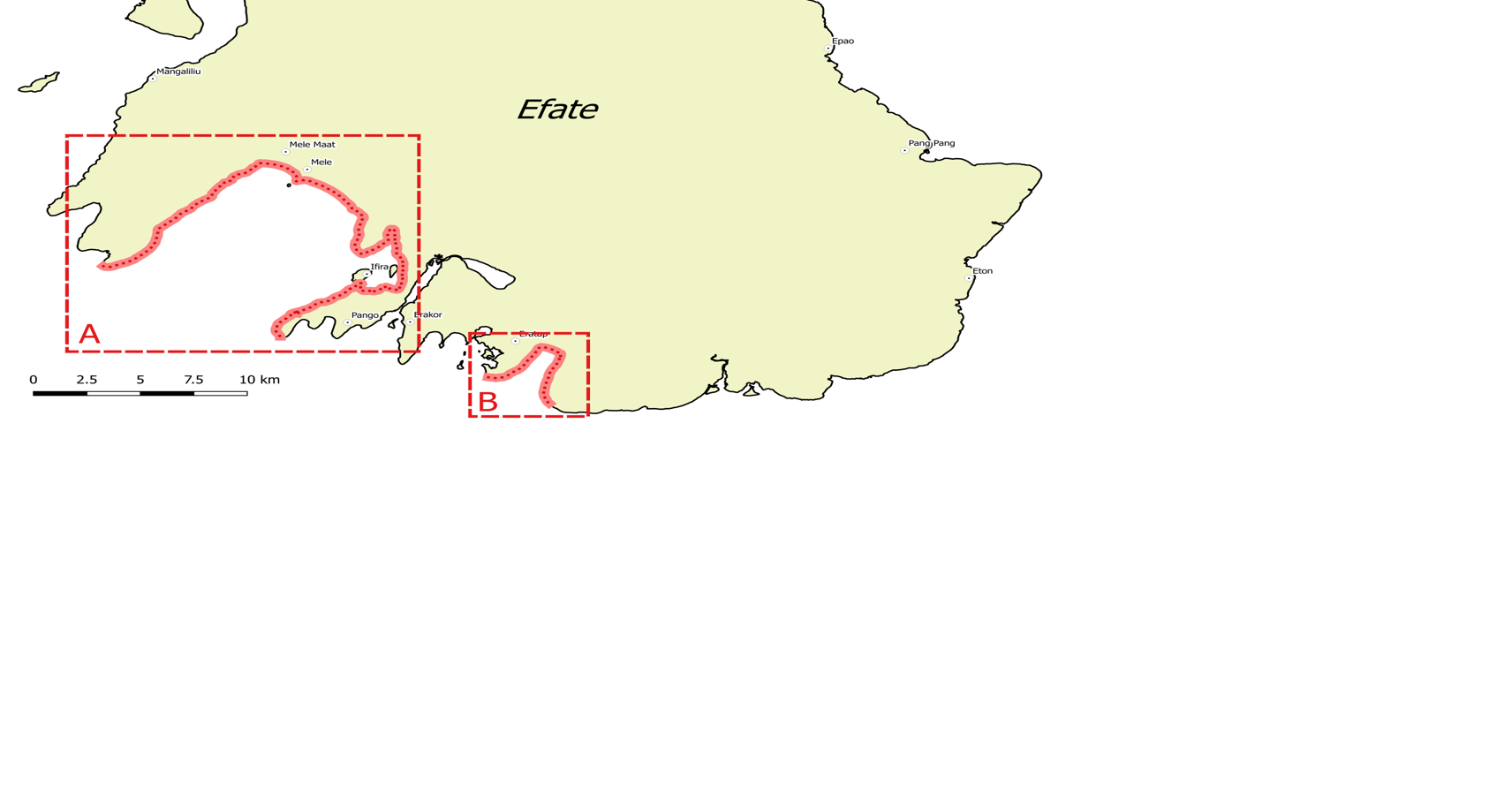 Ban on commercial coastal sand mining along Teouma Bay and Mele Bay ...