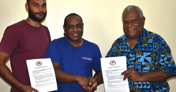 PVCC signs new contract with Au Bon Marché | News | dailypost.vu