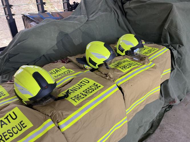 Operation Fire Support donates new firefighting gear to Vanuatu Fire ...