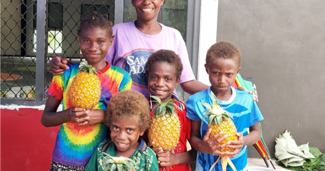 Farmer sells pineapples to support family | News | dailypost.vu