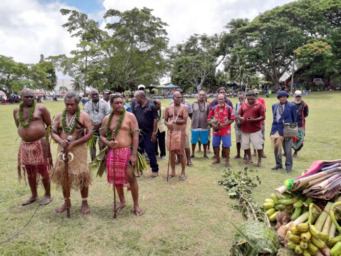 Malvatumauri National Council of Chiefs perform reconciliation | News ...