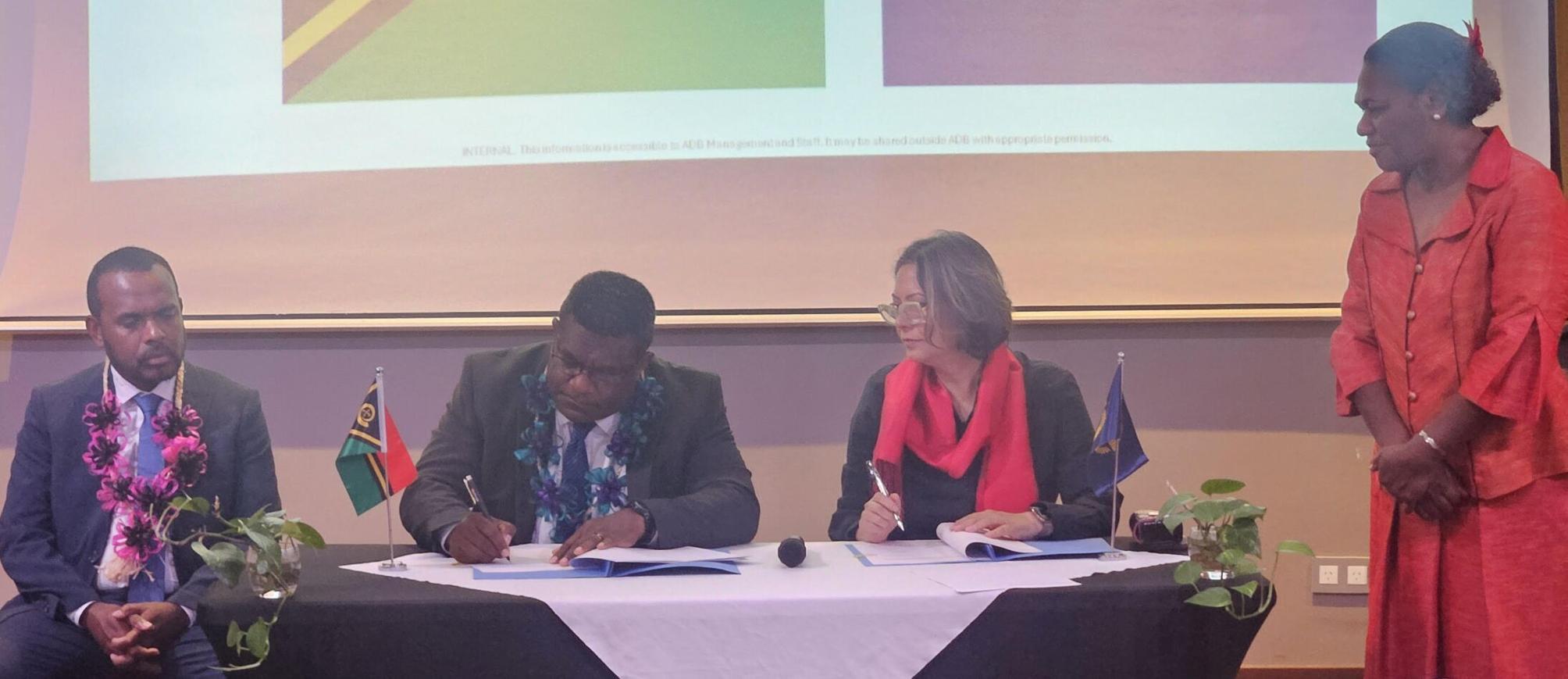 Over VT4B ADB grant to strengthen health and infrastructure resilience ...