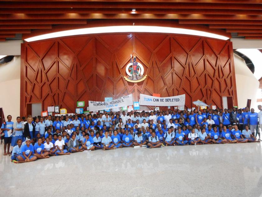 Malapoa College highlights World Tuna Day | News | dailypost.vu