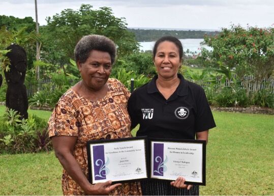 Kaltapau and Sine honored with 2023 Andy Lynch and Hanson Mataskelekele ...
