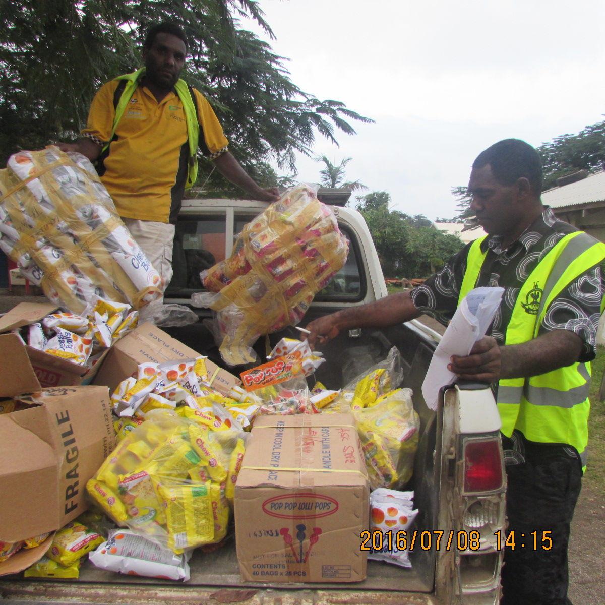 Shops in Lenakel town inspected for expired products | News | dailypost.vu