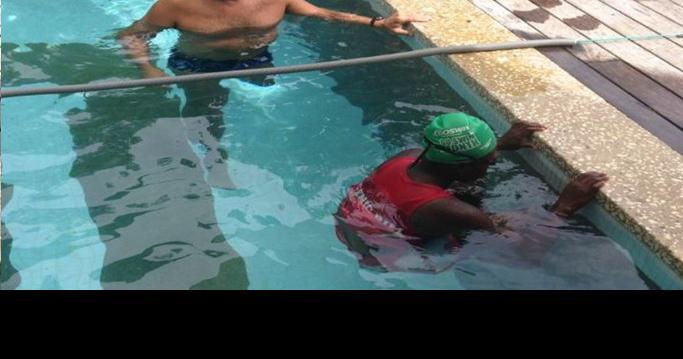 Olympian teach local instructors on competitive swimming | Sports ...