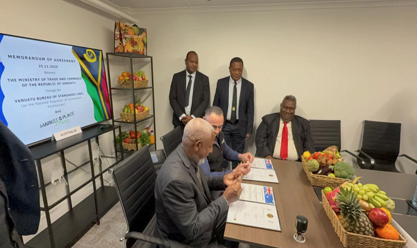 Vanuatu opens organic export corridor to Australia | News | dailypost.vu