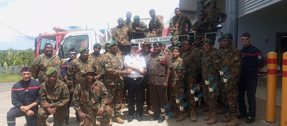 France donate firefighting equipment, offers training | News | dailypost.vu