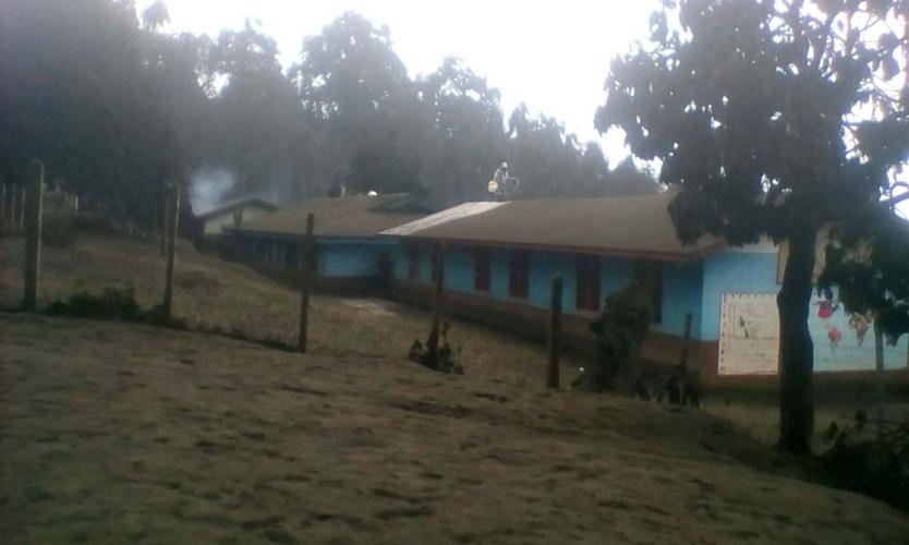 Ash fall spreads, north Ambae needs water and food | News | dailypost.vu