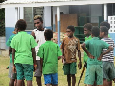 Hockey outreach to Tanoliu village | Sports | dailypost.vu