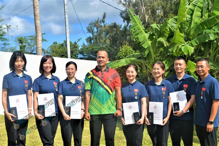 China Medical Team Honoured with Medal by Vanuatu's Head of State ...