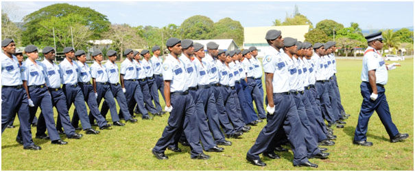 Police recruits complete first stage of training | News | dailypost.vu