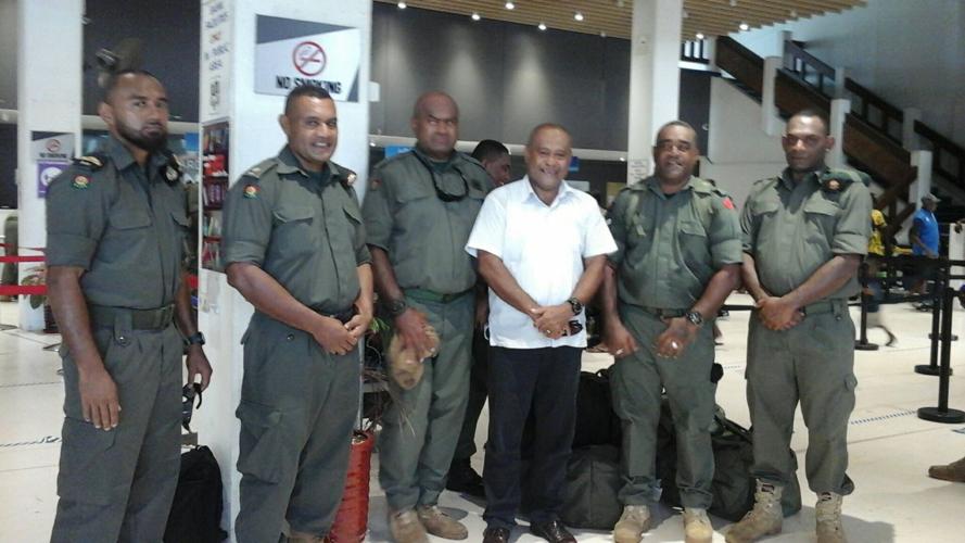 Fijian soldiers depart Vanuatu after assisting in post-cyclone recovery ...