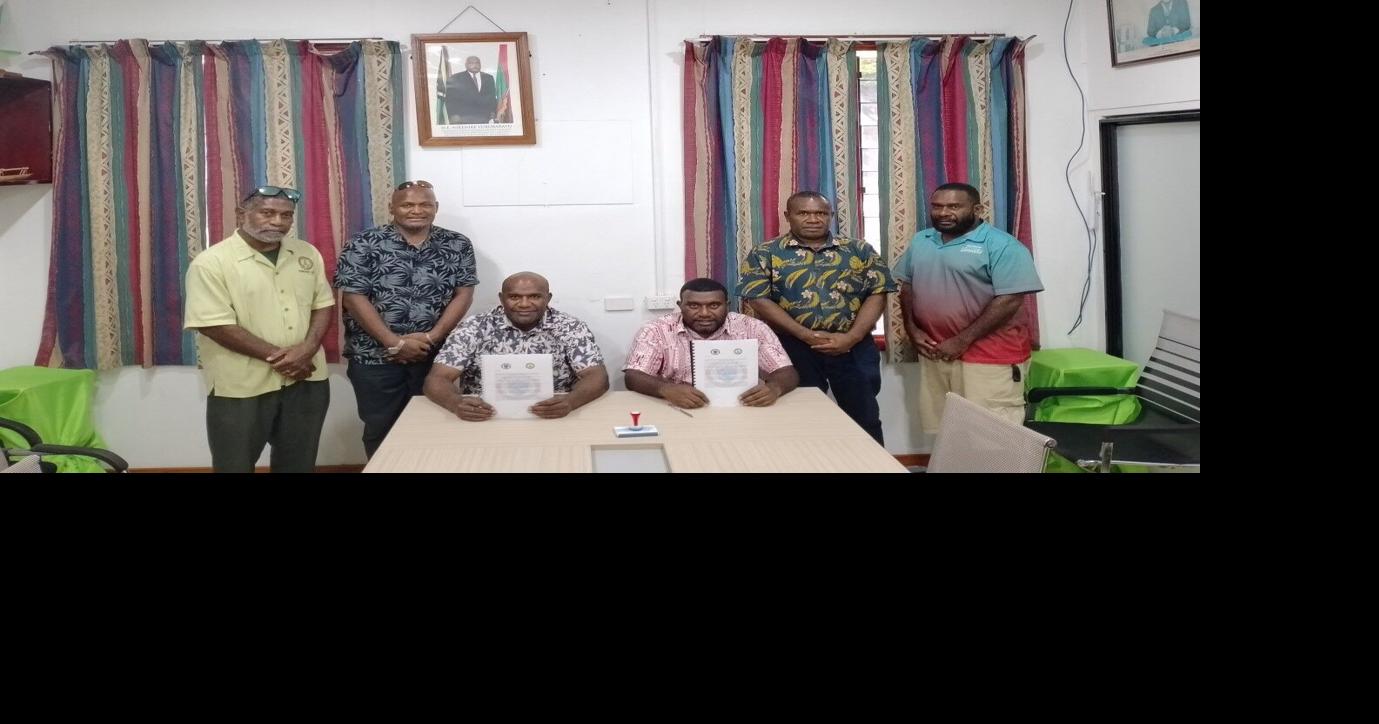 Correction Services and PVCC sign MOU | News | dailypost.vu