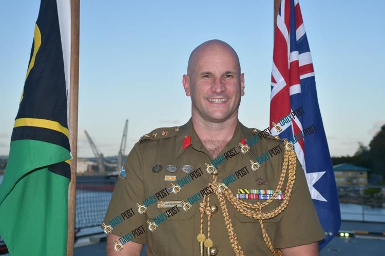 HMAS Choules stops in Vanuatu after CHOGM | News | dailypost.vu