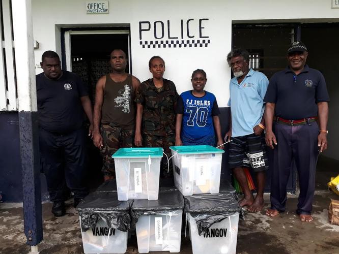 Damaged Ballot Boxes Replaced | News | dailypost.vu