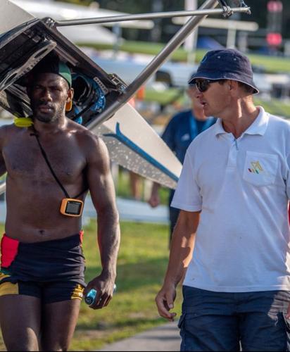 Olympic dream re-set. Rillio RII is back on the water : head coach ...