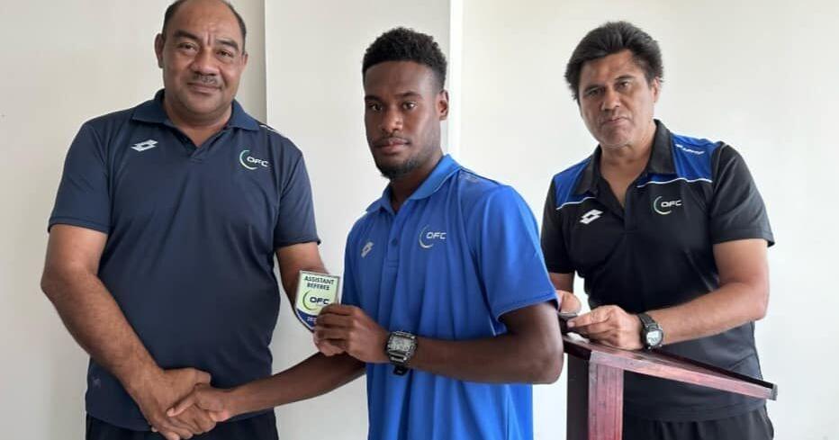 John Titonga Earns OFC Academy Assistant Referee Badge | News ...