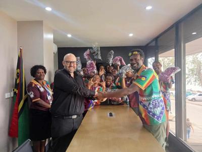 iCount supports Team Port Vila | Sports | dailypost.vu