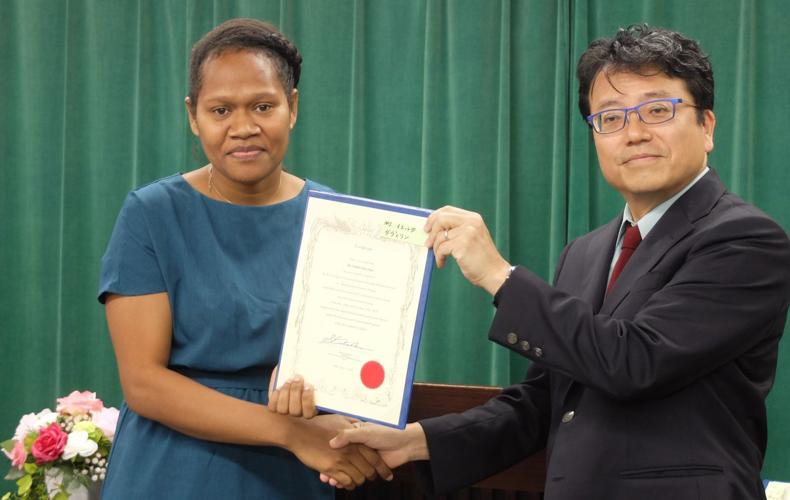JICA Vanuatu welcomes NDMO Senior Information officer from training ...