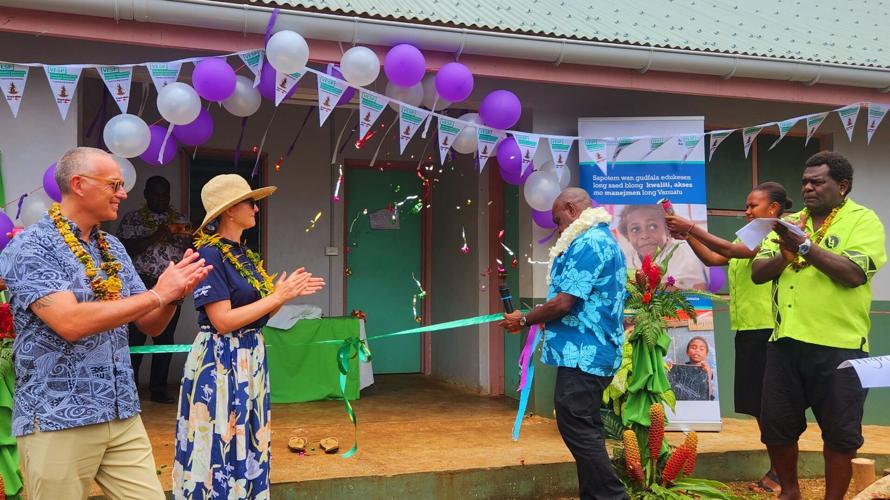 New education facilities for 12 SANMA schools | News | dailypost.vu