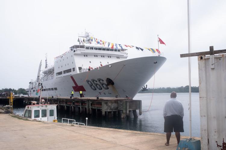 Peace Ark Visits Vanuatu | News | dailypost.vu