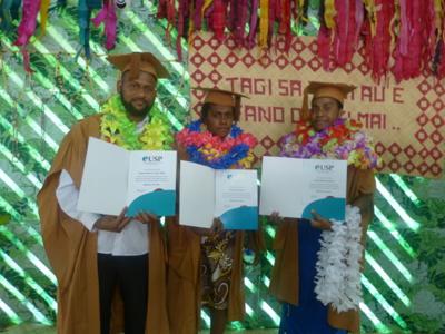 Education is a lifelong process, Dr. Bogiri tells USP graduands | News ...