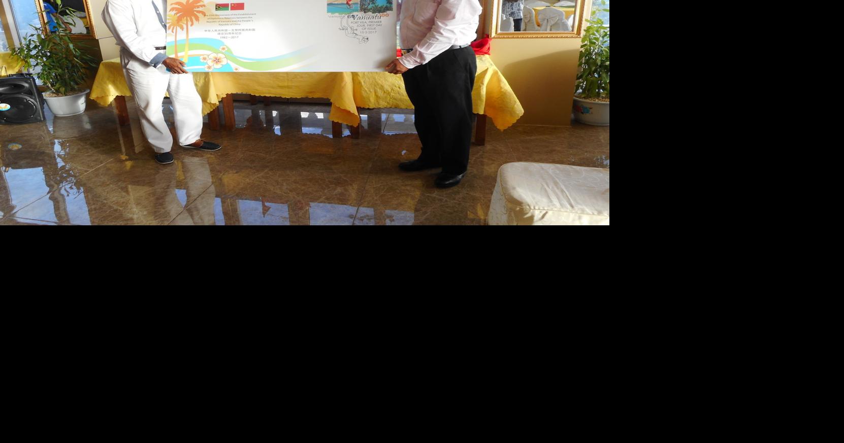 Vanuatu Post and Chinese Embassy launch new stamps | News | dailypost.vu