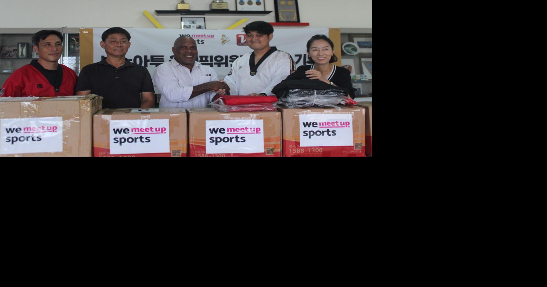 Unforms worth VT1M donated to VASANOC | Sports | dailypost.vu
