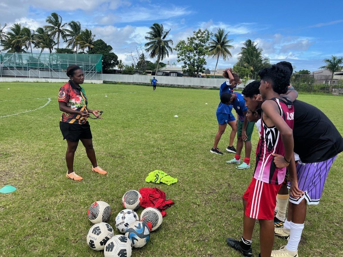 Two coaches make history as first women in Vanuatu to achieve OFC Senior C Licence | Sports ...