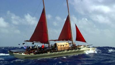 Voyaging Vaka's Sailing into Vila today | News | dailypost.vu