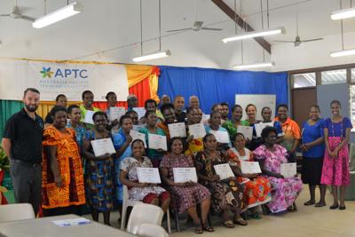 70 complete APTC Tourism Recovery Program | News | dailypost.vu