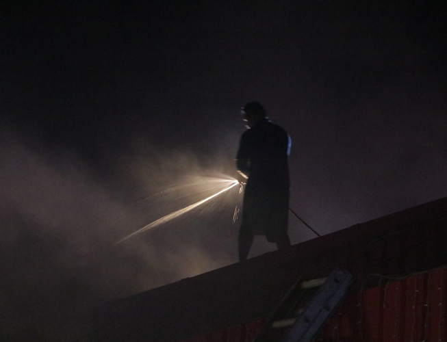 Fire at Tebakor Shopping Centre | News | dailypost.vu