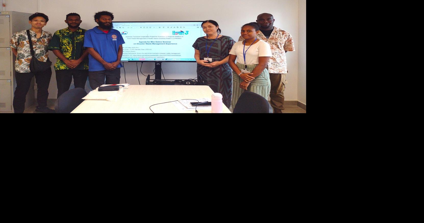 JICA shares waste strategies with Vanuatu and Pacific neighbours | News ...