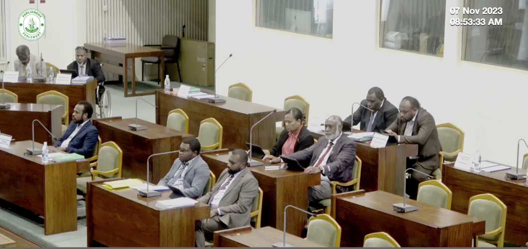 Appropriation Bill for VT77 billion 2024 budget among Bills withdrawn ...