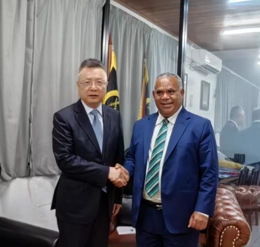 Chinese Envoy Qian's second visit to Vanuatu to strengthen relations ...