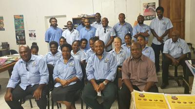 New uniform for Public Health Department | News | dailypost.vu